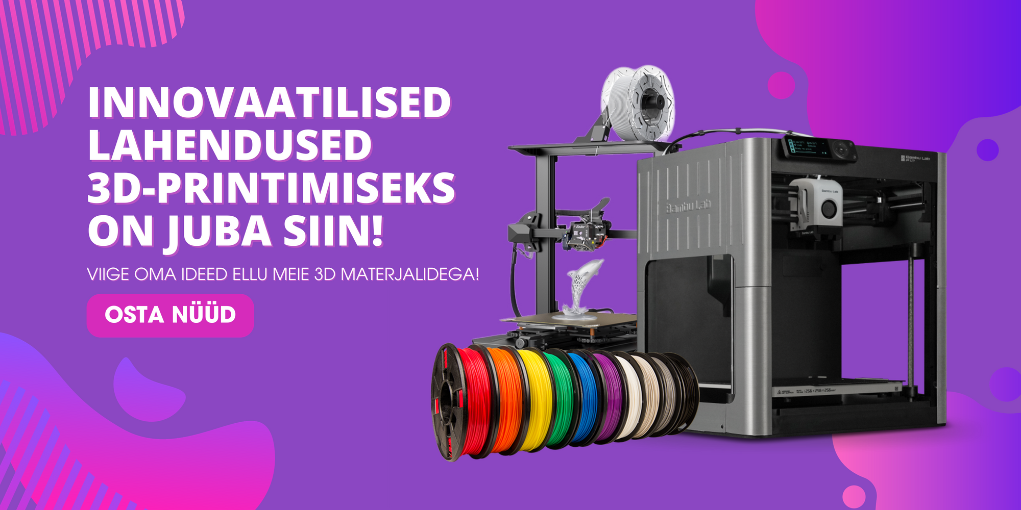 Craftech - 3D printerite materjalid ja lisad Eestis